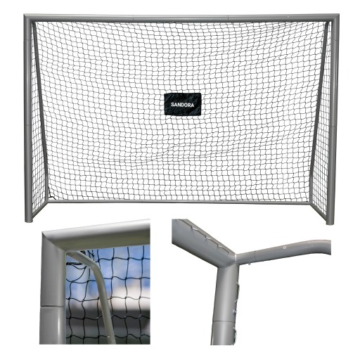 BRAMKA PIŁKARSKA SANDORA DERBY 300x200cm RURY 75mm - 4260725390428 ...