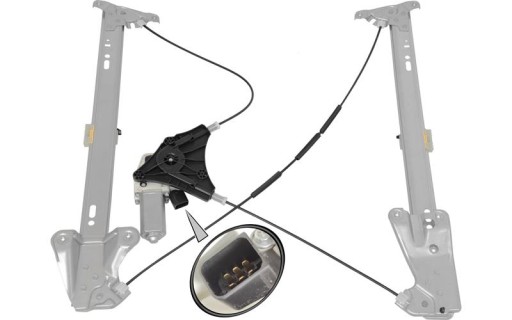 MERCEDES ACTROS MP4 MP5 PODNOŚNIK SZYBY LEWY za 655.00PLN z WOŁOMIN ...