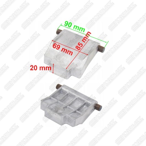 PŁYTA DOCISKOWA-PRZECIWNÓŻ ROZDR. DO GAŁĘZI (8160-660001) • Cena ...