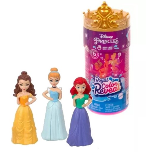 Mattel Disney Princess Color Reveal Seria 1 HMB69 (0194735123759 ...