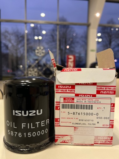 FILTR OLEJU ISUZU D-MAX II 2,5 3,0 TDI 2012-2019 za 79.00PLN z Dąbrowa ...