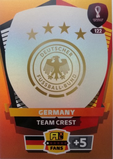 WORLD CUP QATAR 2022 TEAM CREST LOGO 122 NIEMCY - 12477419549 - Allegro