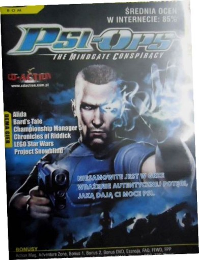 Psi-Ops the minogate conspiracy PC - Stan: Używany 23.09PLN - Sklepy ...
