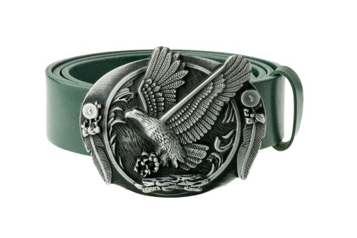 BÓR HUNTER FOREST bőrszíj - Flying Eagle Silver-110 za 16390.00HUF-ért ...