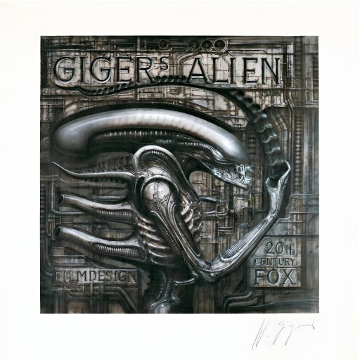 Plakat H.R. Giger – Alien Monster I (Giger’s Alien), Exclusive ...