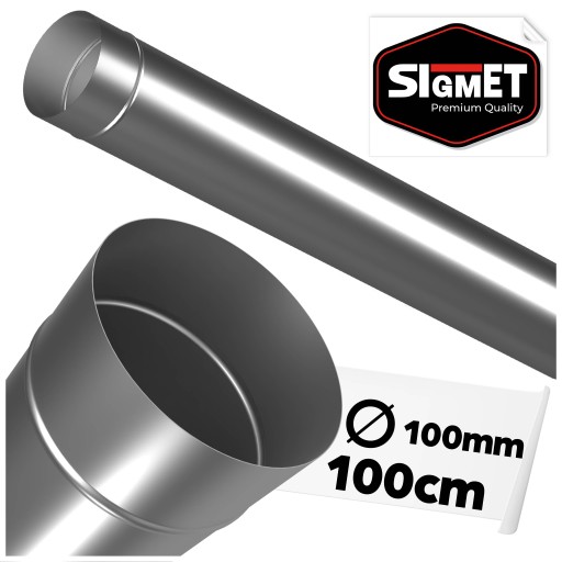 RURA KOMINOWA fi 100mm GRUBA DYMNA DO PIECA KOZA (5902811753081) • Cena, Opinie • Systemy ...