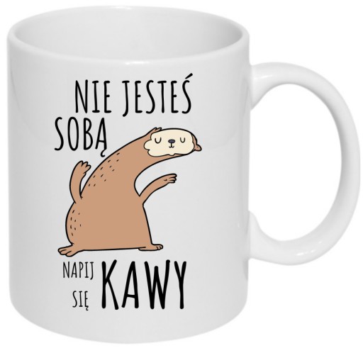 Kubek ceramika 330 ml Śmieszny kubek prezent dla przyjaciółki dziewczyny 18 30 40 50 60 70 ...