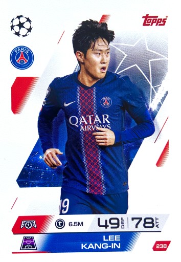MATCH ATTAX UCL 2025/26 2026 238 LEE KANG-IN PSG - 18020560535 - Allegro