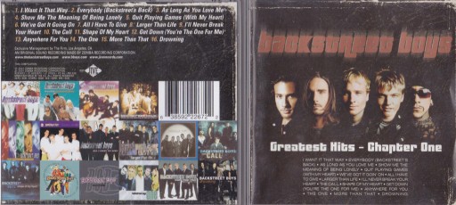 BACKSTREET BOYS - Greatest Hits Chapter One (CD) 17907609133 - Sklepy ...