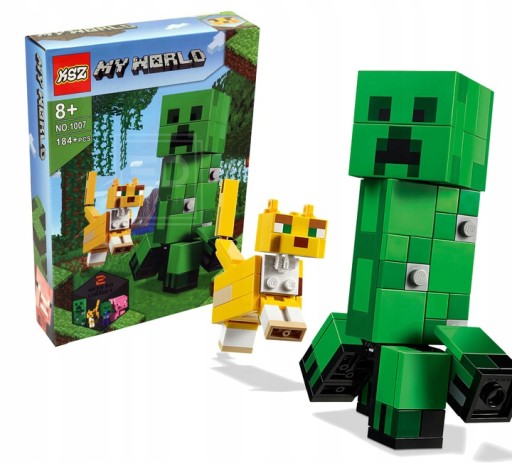 LUDZIK Minecraft BigFig Creeper (5906302400980) • Cena, Opinie ...