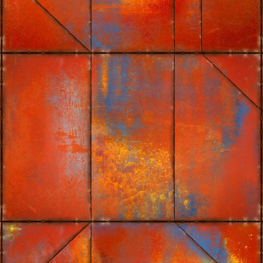 TAPETA BLACHA RDZA METAL LOFT SOHO PANEL 5449al • Cena, Opinie • Tapety ...