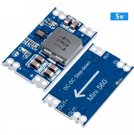 Przetwornica mini DC/DC step-down MINI560 5V 5A Regulator napięcia ... Przetwornica mini DC/DC step-down MINI560 5V 5A Regulator napięcia ...