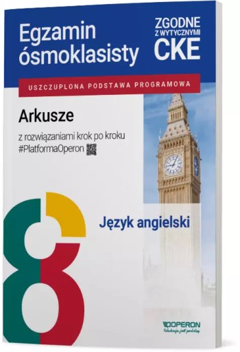 Egzamin ósmoklasisty 2026 Angielski Arkusze Anna Tracz (17886639803) | Podręcznik do szkoły ...