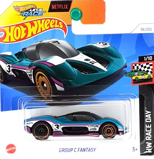 HOT WHEELS GROUP C FANTASY HW RACE DAY NOWY 2024 Let's Race 15791475687 ...