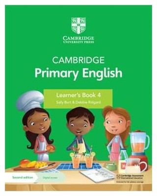 Cambridge Primary English Learner's Book 4 with Digital Access (1 Year) Sally Burt Książki dla ...