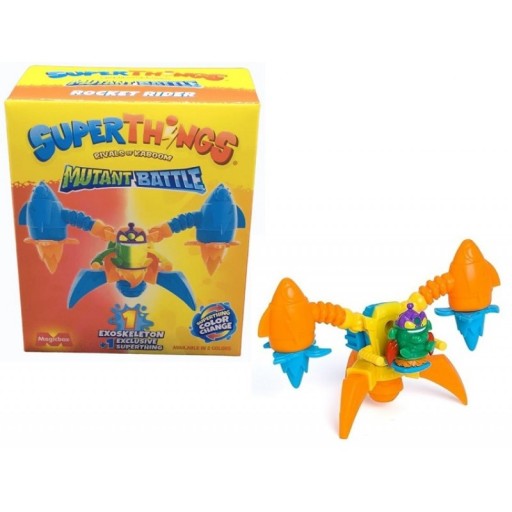 SUPER ZINGS THINGS SERIA 12 MUTANT BATTLE EGZOSZKIELET ROCKET RIDER ...