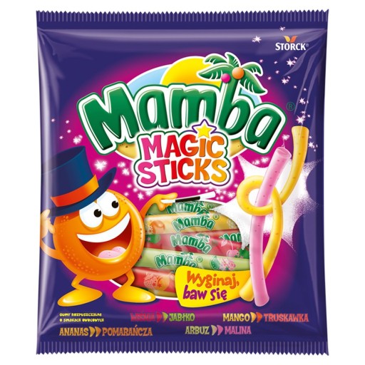 MAMBA MAGIC STICKS Gumy Rozpuszczalne 140g 12987062981 - Allegro.pl