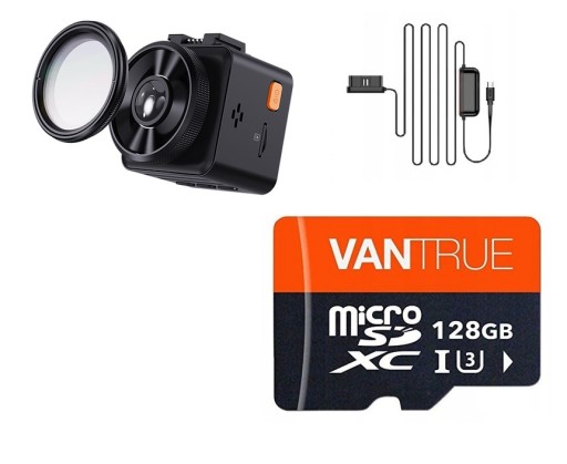 Vantrue E1 SUPER HDR + CPL +128GB + OBD2 E1 za 1089 zł z Warszawa - Allegro.pl - (12376213897)