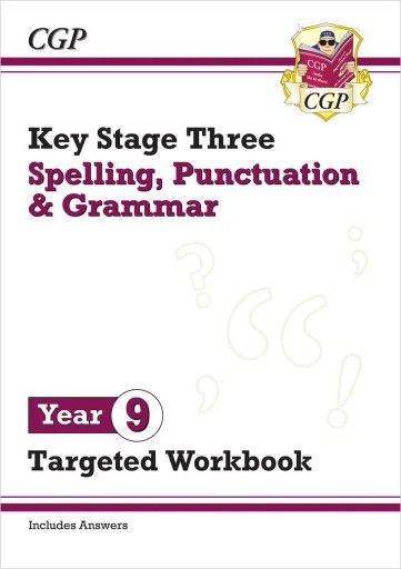 NEW KS3 YEAR 9 SPELLING, PUNCTUATION AND GRAMMAR TARGETED WORKBOOK ...