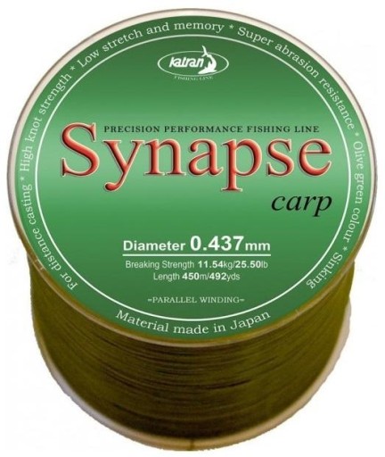 Vlasec Katran Synapse Carp 0,286 mm 300 m za 290.00CZK - Allegro