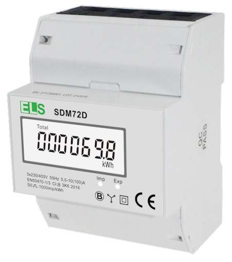 Licznik energii SDM72D (5903263685005) • Cena, Opinie 14092550842 • Allegro