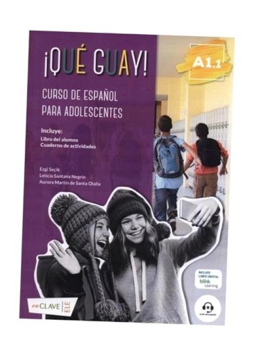 Que guay! A1.1 podręcznik + ćwiczenia + audio online Aurora Martin de ...