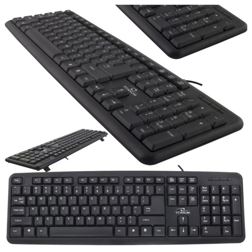 STANDARDOWA KLAWIATURA Esperanza TK101 USB Titanum - Sklep, Opinie, Cena w Allegro