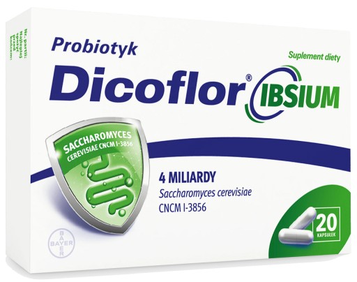 DICOFLOR IBSIUM 4mld probiotyk 20 kapsułek 14548885242 - Allegro.pl