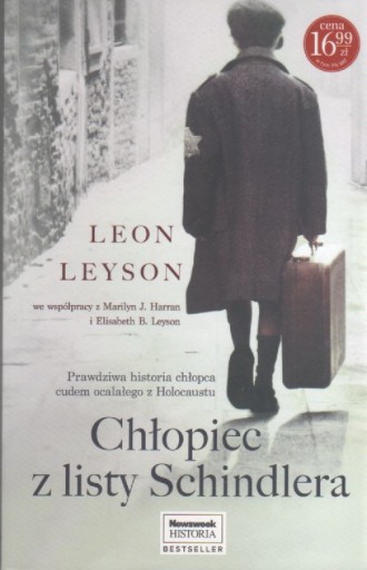 CHŁOPIEC Z LISTY SCHINDLERA LEON LEYSON Biografie, wspomnienia ...