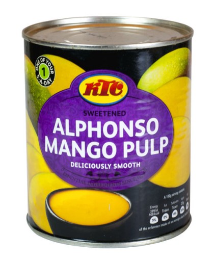 Mango Pulp Alphonso, pulpa, przecier 850g KTC (5013635364206) • Cena ... Mango Pulp Alphonso, pulpa, przecier 850g KTC (5013635364206) • Cena ...
