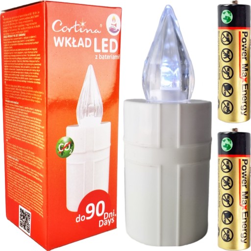 WKŁAD LED DO ZNICZY ELEKTRYCZNY + BATERIE GRATIS 90 dni DO ZNICZA ... WKŁAD LED DO ZNICZY ELEKTRYCZNY + BATERIE GRATIS 90 dni DO ZNICZA ...