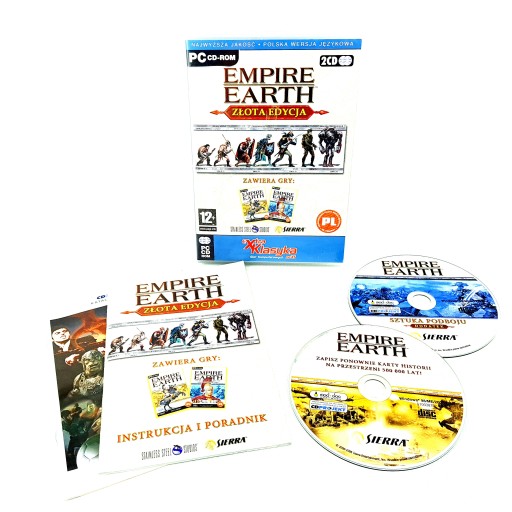 EMPIRE EARTH : ZŁOTA EDYCJA ( PL ) PC - Stan: Używany 297.00PLN - Sklepy, Opinie, Ceny w Allegro
