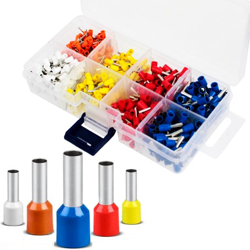 TULEJKI DO PRZEWODÓW TULEJKI ZACISKOWE TULEJKA IZOLOWANA KOŃCÓWKI KABLOWE (5907580104744) • Cena ...