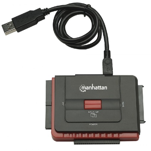 Manhattan Adapter USB do SATA IDE/SATA 2.5/3.5 HDD/SSD Backup - Sklep ...
