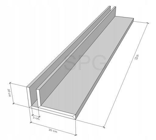 PROFIL SPG GOTOWA ZABUDOWA z PŁYTY GK 120cm • Cena, Opinie • Sufity ...