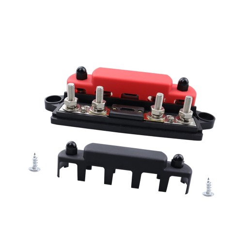 Power Distribution Block Bus Bar 300 Amp 48V Replaces Parts M6 8 Post ...