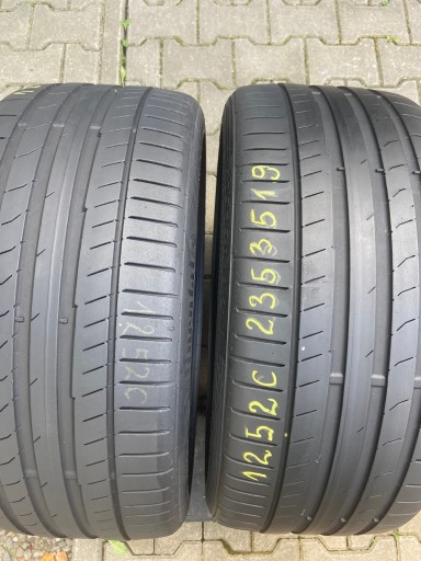 CONTINENTAL CONTI SPORT CONTACT5 235/35/19 91YXL 4019238652154 za 550.00PLN z ZELCZYNA, KRAKÓW ...