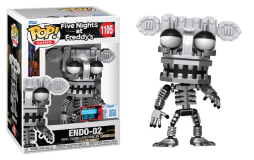 Endo-02 1105 Five Nights at Freddy's 2025 Fall Convention Funko POP ...