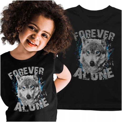 Póló Wilk Wolf Forever Alone 110, • Ár, Vélemények - Allegro