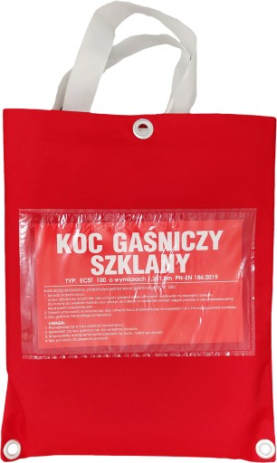KOC GAŚNICZY SZKLANY ODPORNY PŁOMIENIE 120x180 cm (ECST 200-150) • Cena ... KOC GAŚNICZY SZKLANY ODPORNY PŁOMIENIE 120x180 cm (ECST 200-150) • Cena ...