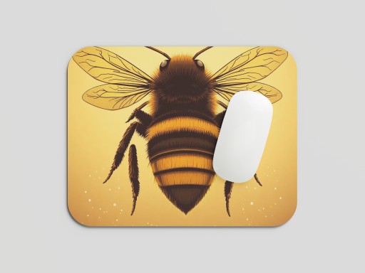 Steampunk Méh Egérpad - 18x22 cm, • Ár, Vélemények - Allegro