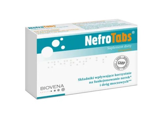 NefroTabs kapsułki 30 szt. (5903111462833) • Cena, Opinie • Układ ...