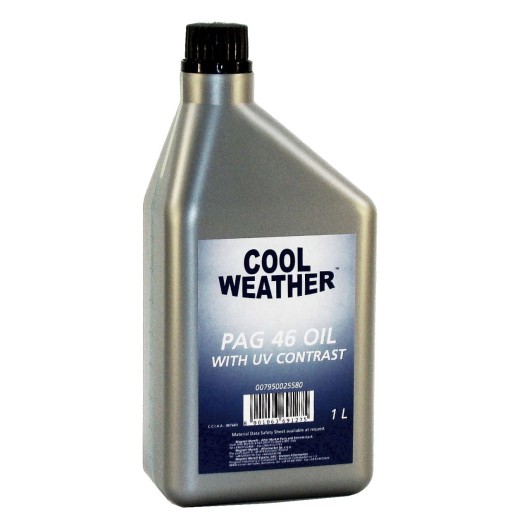 1L OLEJ DO SPRĘŻAREK KLIMATYZACJI Z KONTRASTEM UV - PAG 46 - R134a ...