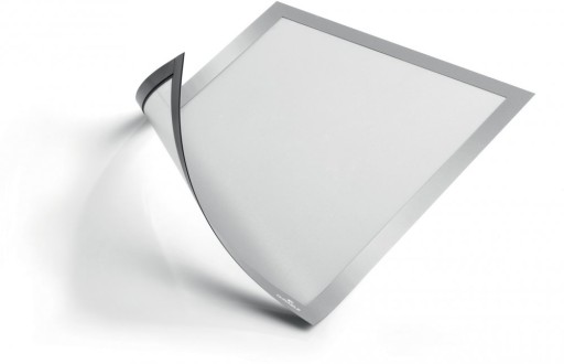 RAMKA MAGNETYCZNA Duraframe Magnetic A4 srebrna, informacyjna ...
