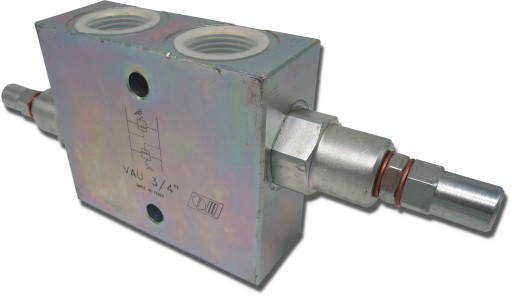 VAU 3/4" KERESZTIRÁNYÚ HIDRAULIKUS TÚLNYOMÁS-SZABÁLYOZÓ SZELEP, 100 L ...