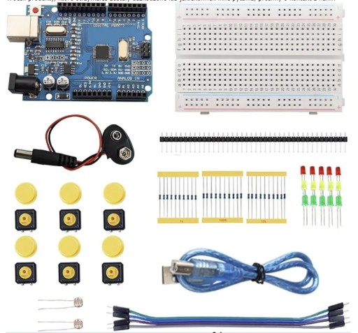 Zestaw startowy do elektroniki obwodowej UNO R3 Arduino 12 w-1 ...