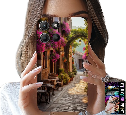 TOK MOTOROLA EDGE 60 PRO 5G KÉSZÜLÉKHEZ - FESTŐI UTCA KÁVÉZÓVAL + FÓLIA ...