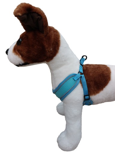 BEZTLAKOVÉ POSTROJE PRE PSA ĽAHKÉ PRIEDUŠNÉ MODRÉ VEĽKÉ PSY L ...