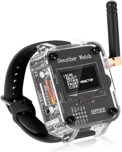 AURSINC WiFi Deauther Watch V3 ESP8266 programowalna płytka rozwojowa ... AURSINC WiFi Deauther Watch V3 ESP8266 programowalna płytka rozwojowa ...