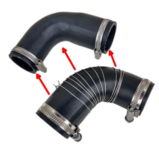 FORD MONDEO MK5 KUGA II 2,0 TDCI PRZEWOD RURA WAZ TURBO INTERKULERA ...